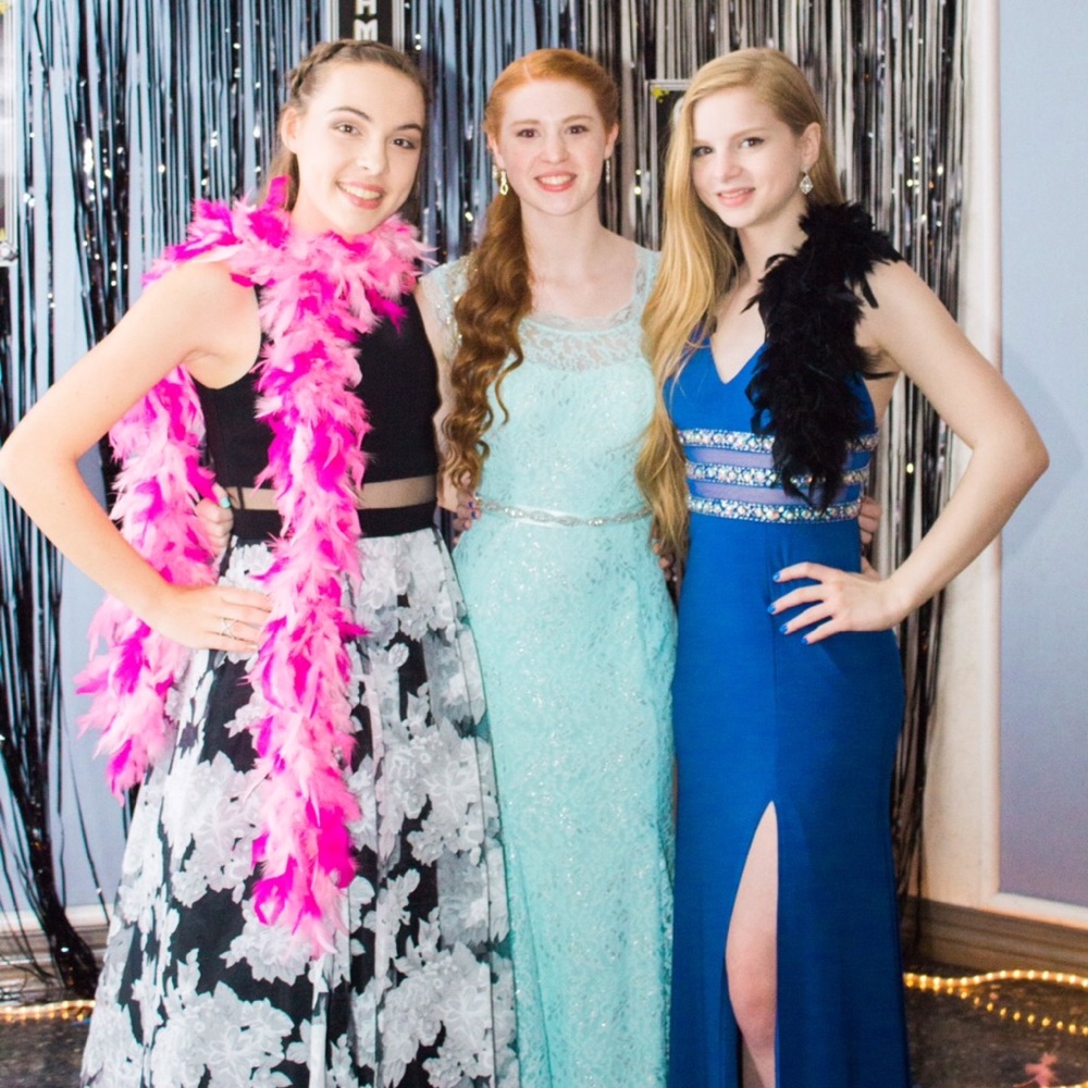 Royal Blue Form Fitting Prom Dress - Gem